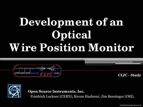 WPS1 Overview - Open Source Instruments Inc.