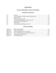 PULSE CODE MODULATION STANDARDS - IRIG 106