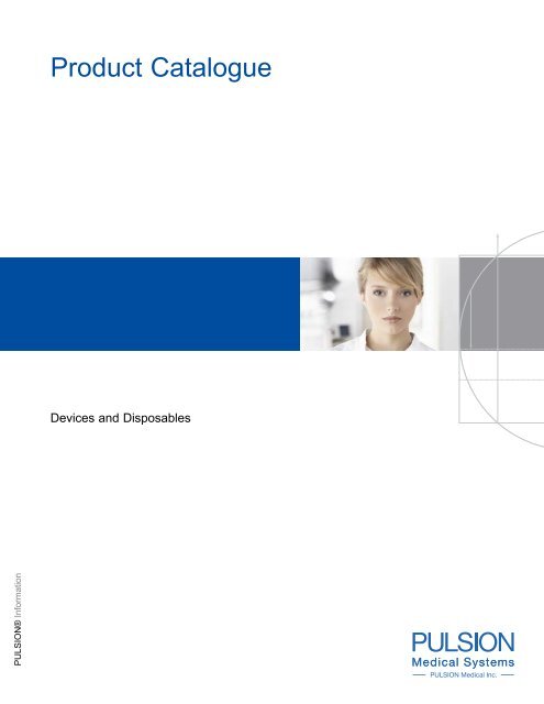 Product Catalogue - PULSION Medical Systems SE