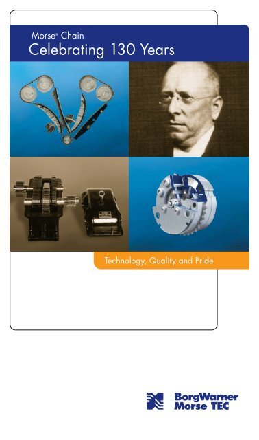 Morse TEC Anniversary Brochure - BorgWarner