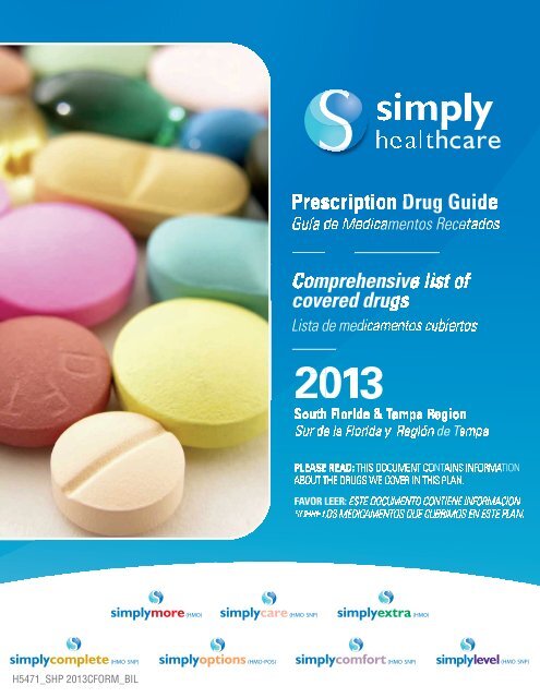 Prescription Drug Guide Comprehensive list of covered drugs