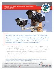 Capabilities of the MPH-900 ALPR System - ELSAG North America