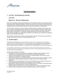 Piccolo Flight Management System - Cloud Cap Technology