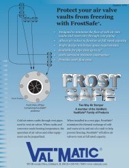 cross reference chart - Val-Matic Valve and Manufacturing Corp.