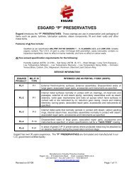 PL-1 MSDS - Esgard