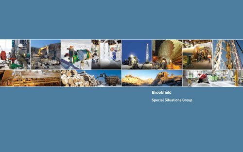 Special Situations Group - Brookfield Asset Management