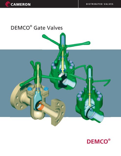 DEMCO Gate Valves - CE Franklin Ltd.