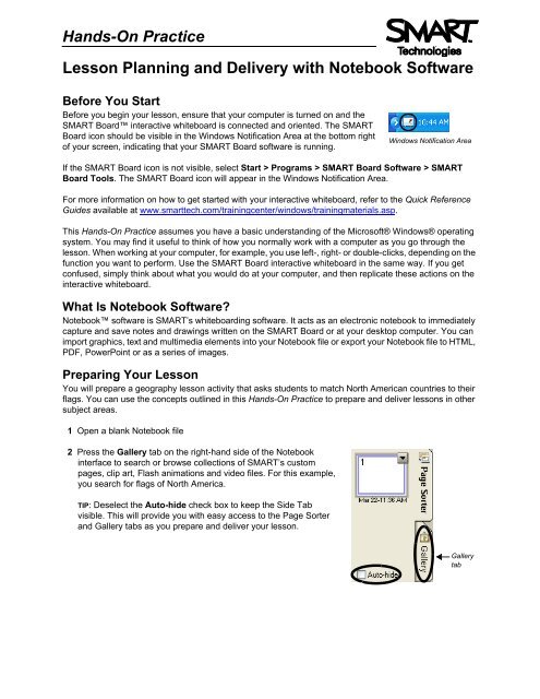 Hands-On Practice Lesson Planning and Delivery with Notebook ...