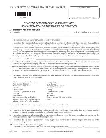 consent form for implant surgery and anesthesia - Delhi Dentist