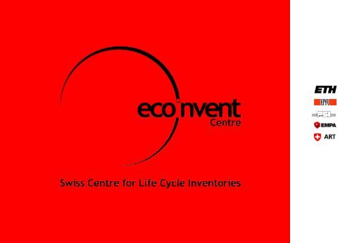 presentation as pdf - EcoInvent