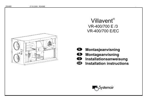 Villavent - Systemair