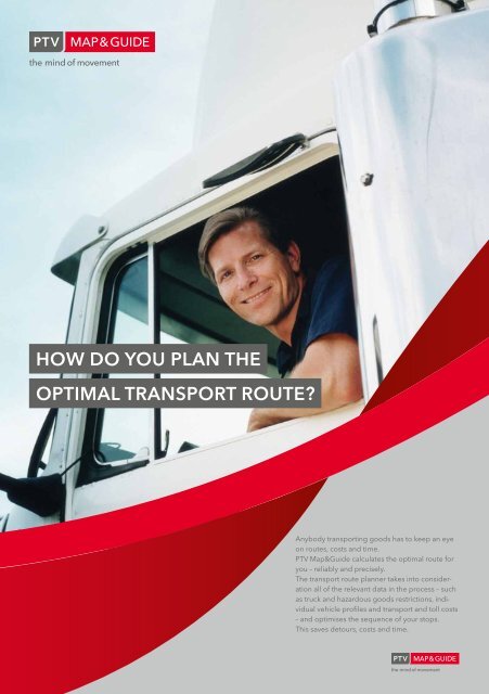 PTV Map&Guide Brochure