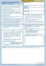 Form 6.13A Statement of Truth of Statements in ... - MoneyClaimsUK