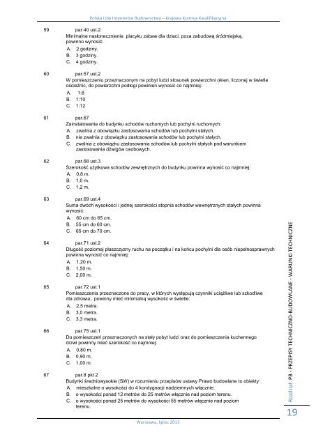 Rozdział: PB - PRZEPISY