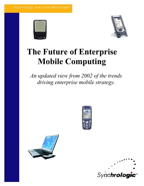 The Future of Enterprise Mobile Computing - AU-KBC Research ...