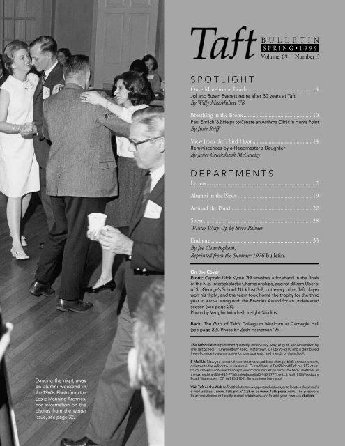 spotlight - The Taft School