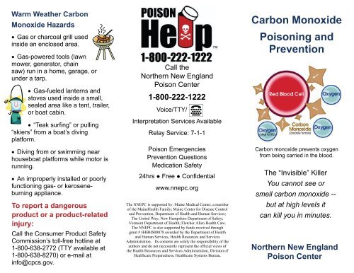 Co Poisoning Prevention
