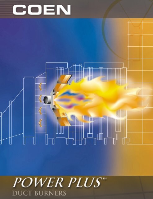 Coen Power Plus Duct Burners brochure - Inproheat