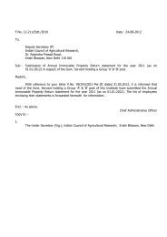 Immovable Property return form - IGRMS