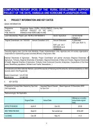 Project Completion Report (PCR) - African Development Bank
