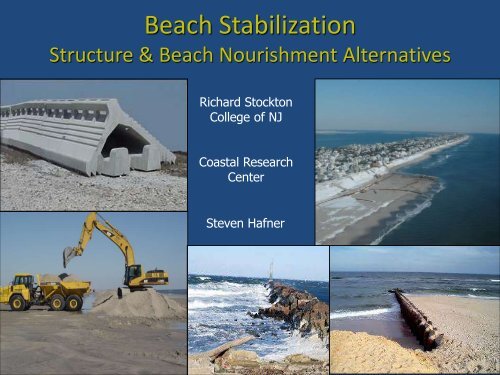 Beach Stabilization - Stockton College