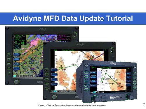 MFD Data Update Tutorial - Avidyne