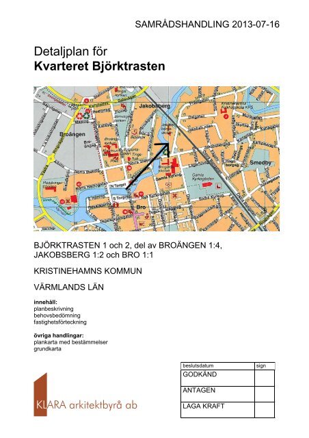 Plan - Kristinehamns kommun