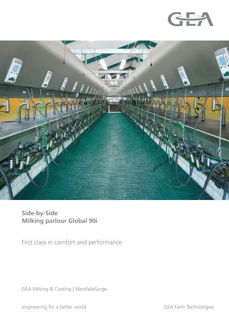 Side-by-Side Milking - GEA Farm Technologies