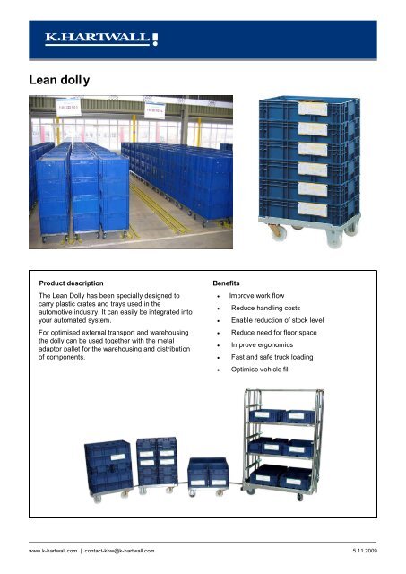 Lean dolly - K.Hartwall