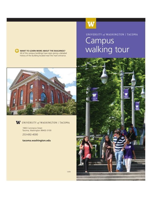 UW Tacoma Campus Walking Tour - University of Washington Tacoma