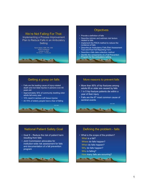 Handout - HCEA :: Health Care Education Association