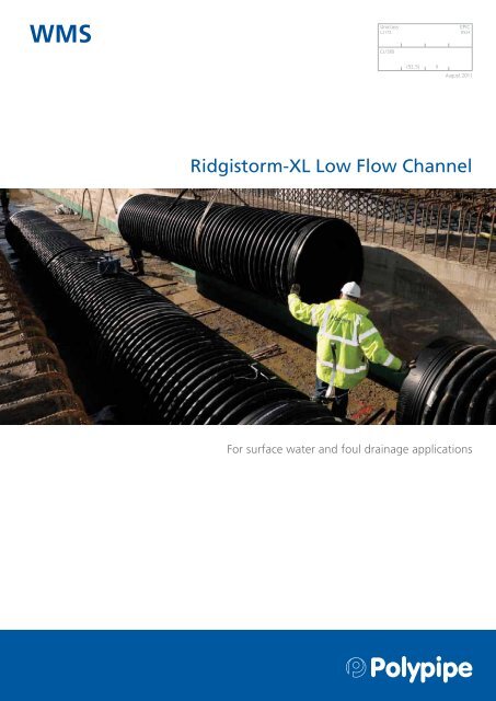 Ridgistorm-XL Low Flow Channel - Polypipe