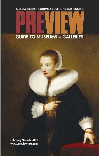 GUIDE TO MUSEUMS + GALLERIES - Preview