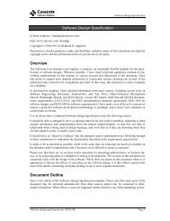 DESIGN DOCUMENT ANNOTATED OUTLINE This outline ...