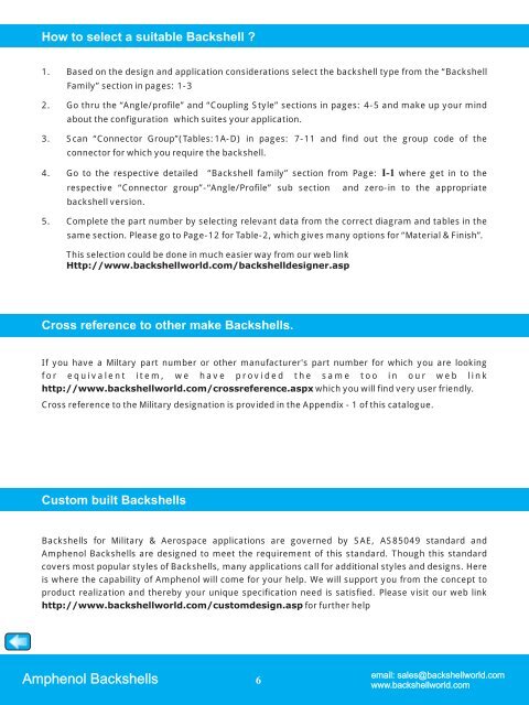 How to select a backshell.pdf - Amphenol PCD