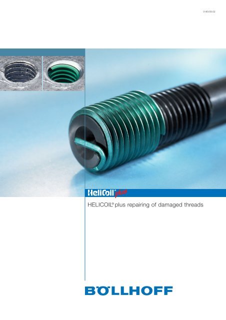 HELICOILÂ® repair kits - Colly Components