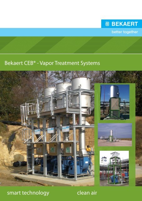 Bekaert CEBÂ® - Vapor Treatment Systems smart technology clean air
