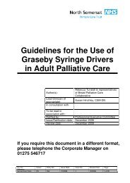 cleaning policy .pdf - NHS North Somerset