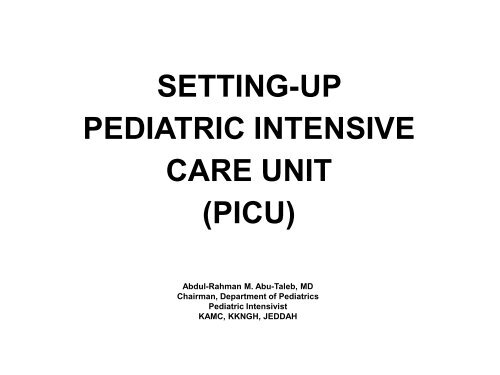 setting-up picu - RM Solutions