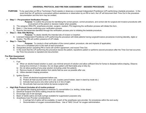 UNIVERSAL PROTOCOL AND FI