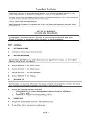 Flush Dutch Door Machining Sheet Guide - VT Industries Inc
