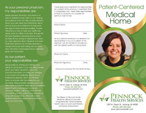 Download Our Patient-Centered Medical Home Brochure