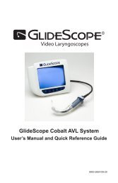 The GlideScope 4-Step Technique - Verathon