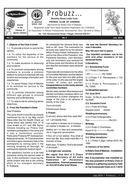 Probuzz... - World Probus