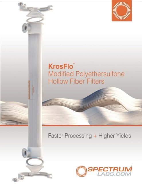 mPES Hollow Fiber Filter Modules - Spectrum Laboratories, Inc.