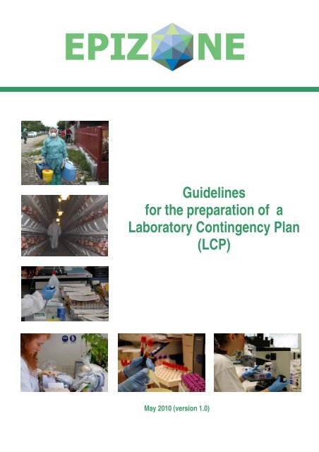 Guidelines for the preparation of a Laboratory Contingency Plan (LCP)