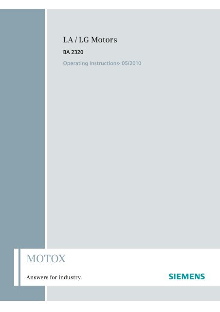 LA / LG Motors - Industry