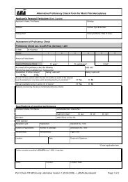 Skill Test / Proficiency Check Form for Single Pilot ... - Carlos de Pilar