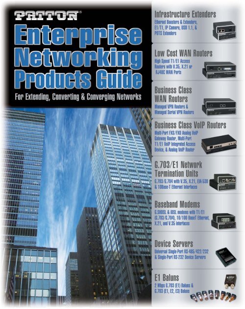 Infrastructure Extenders Low Cost WAN Routers Business Class ...