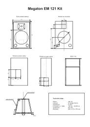 Megaton EM 15 Bass Kit - Prodance